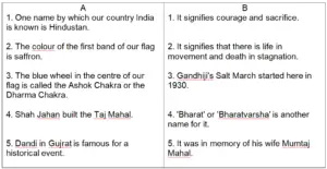 SEBA Class 8 English Lesson-3 Explore India: Quiz Time